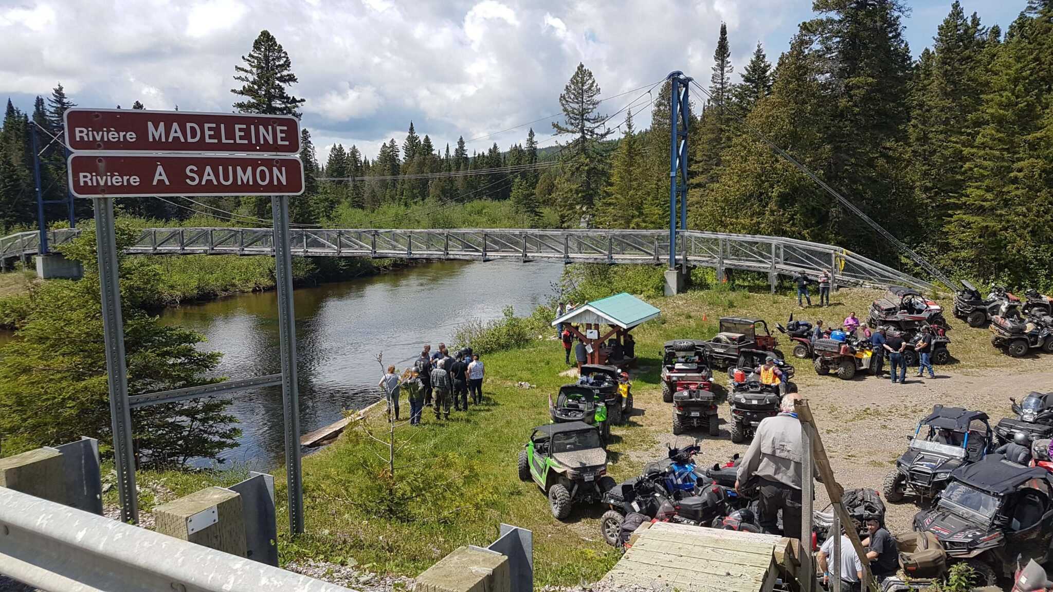 LA FQCQ ANNONCE LE DÉBUT DU PROJET DE RECONSTRUCTION DE LA PASSERELLE DE LA RIVIÈRE MADELEINE EN ...