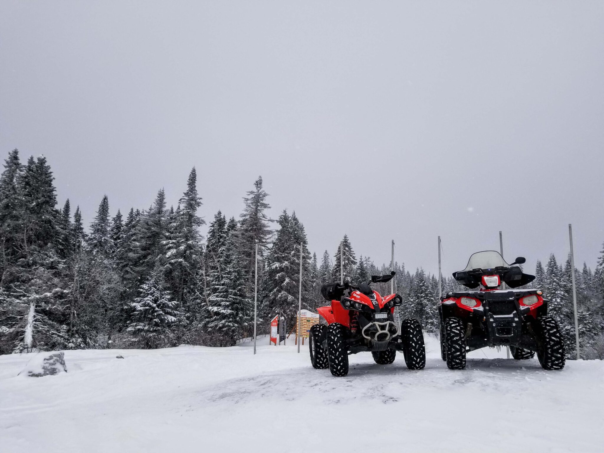 Tout ce qu’il faut savoir pour le quad d’hiver dans les sentiers ...