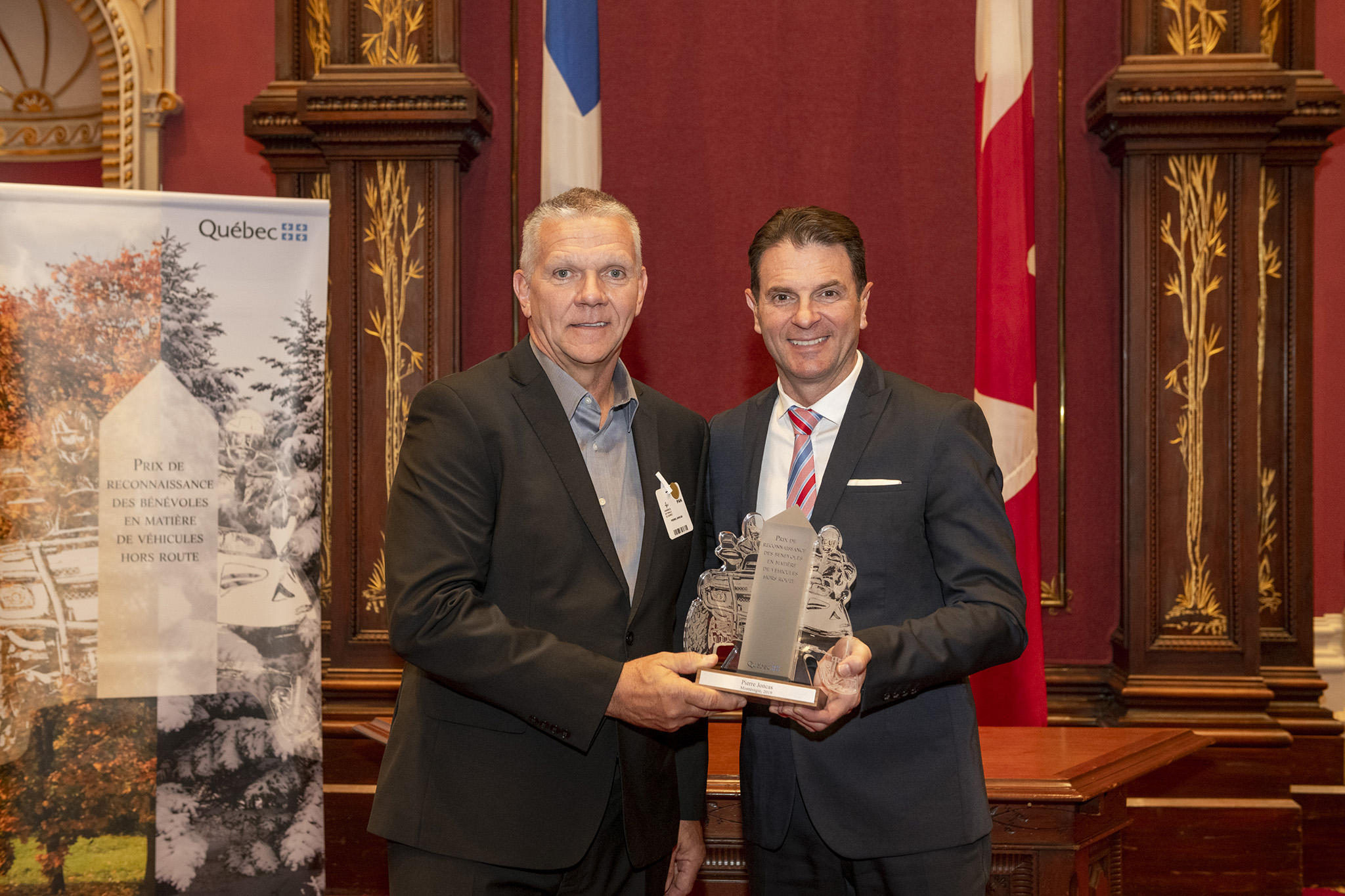 Nos bénévoles honorés par le Ministère des Transports du Québec - FQCQ
