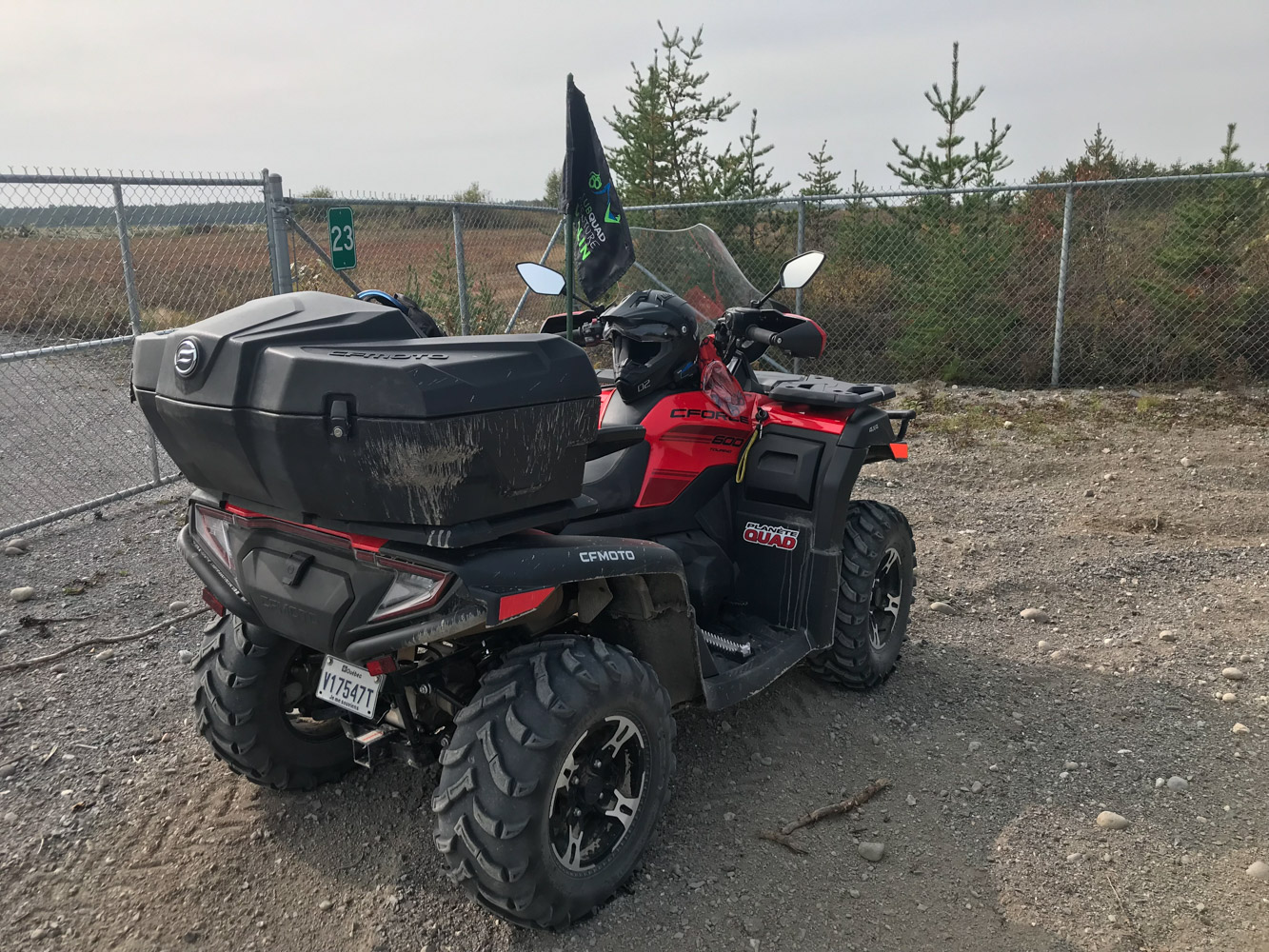 Randonnée quad en solo – FQCQ